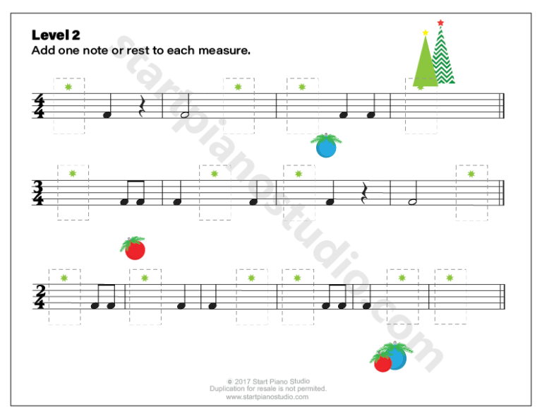 Holiday Rhythm Race (Bundle) - Piano Heroes | Piano Teaching Resources