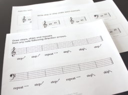 Step Skip Repeat Reinforcing Pre-intervalic Music Reading - Piano ...
