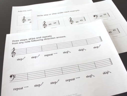 Step Skip Repeat Reinforcing Pre-intervalic Music Reading - Piano ...