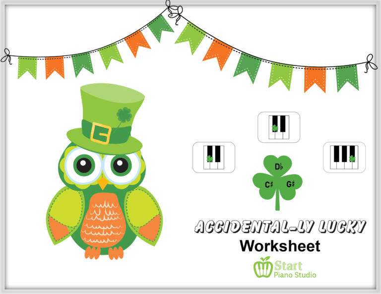 Accidental-ly Lucky - Piano Heroes | Piano Teaching Resources