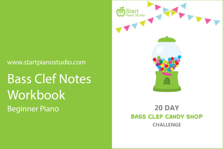 20 DAY Bass Clef Candy Shop Challenge - Piano Heroes