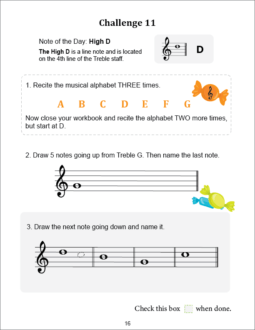 20 Day Treble Clef Candy Shop Challenge – Sweeten Your Students' Note ...