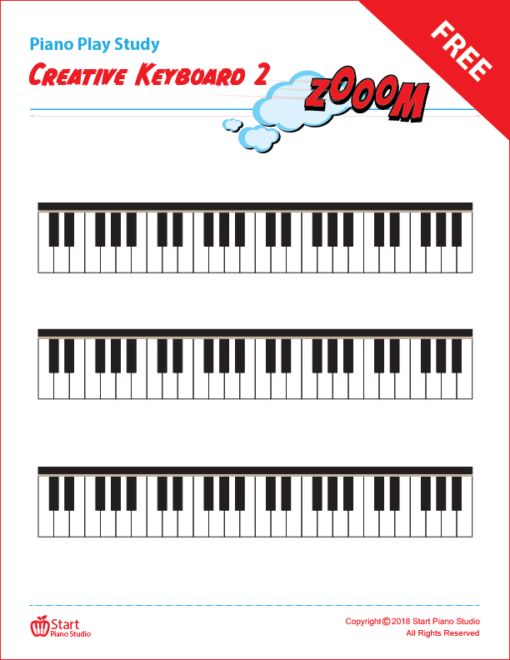 Creative Keyboard Piano Play Study - Piano Heroes | Piano Teaching ...