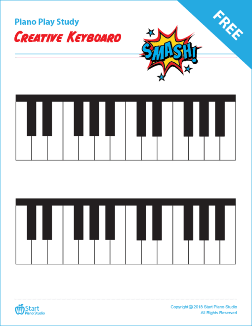 Creative Keyboard Piano Play Study - Piano Heroes | Piano Teaching ...