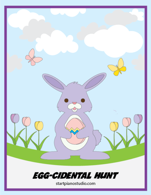 Egg-cidental Hunt - Piano Heroes | Piano Teaching Resources