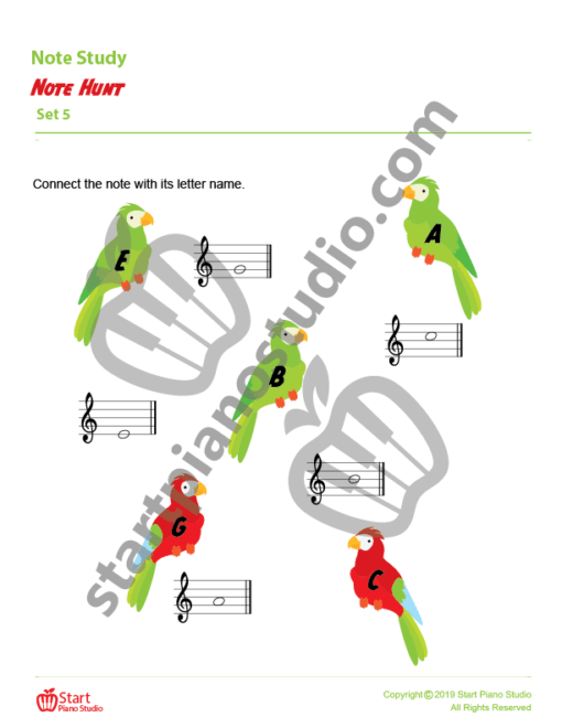 Pirate Note Cast Off - Piano Heroes | Piano Teaching Resources