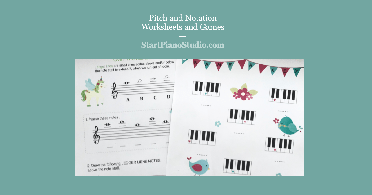 Pitch and Notation - Piano Heroes | Piano Teaching Resources