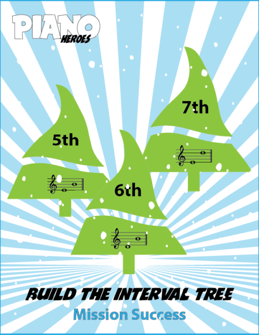 Build the Interval Tree - Piano Heroes | Piano Teaching Resources