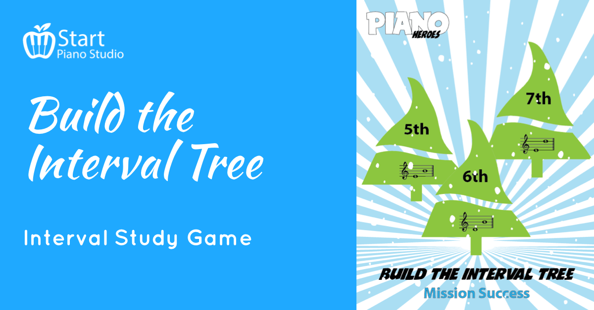 Build the Interval Tree - Piano Heroes | Piano Teaching Resources