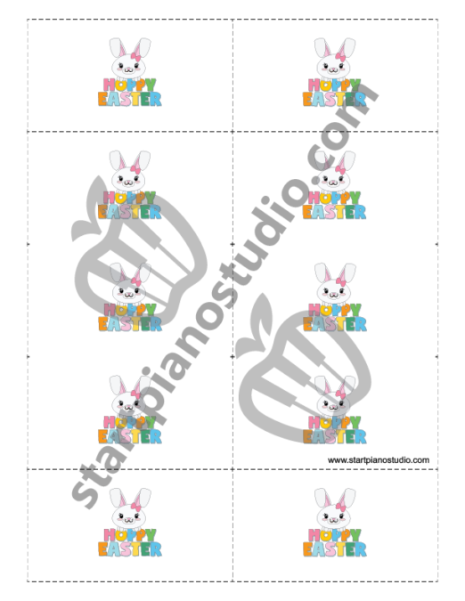 Easter Rhythm Bunnies - Piano Heroes | Piano Teaching Resources