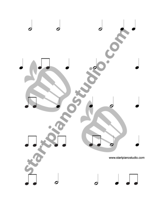 Easter Rhythm Bunnies - Piano Heroes | Piano Teaching Resources