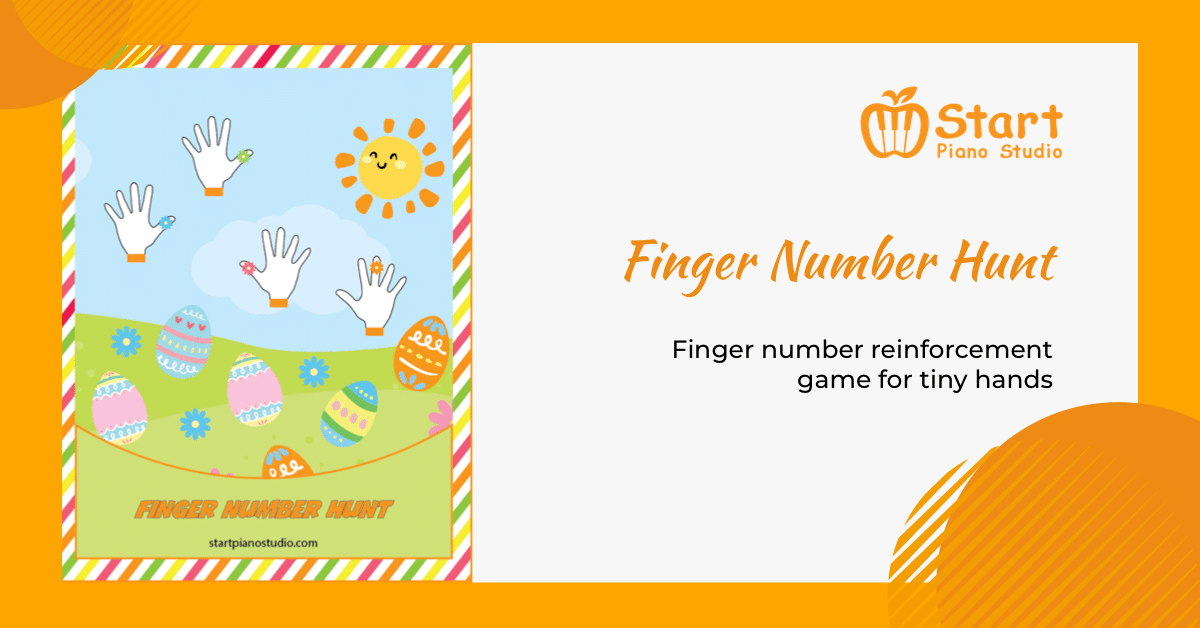 Finger Number Hunt - Piano Heroes | Piano Teaching Resources