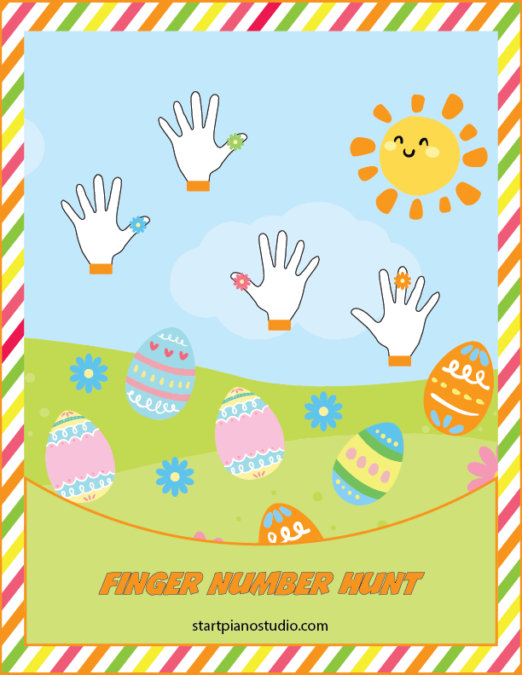 Robot Finger Numbers - Piano Heroes | Piano Teaching Resources