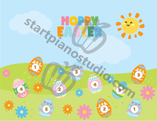 Finger Number Hunt - Piano Heroes | Piano Teaching Resources