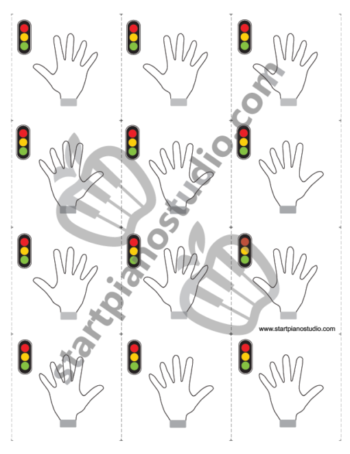 Left and Right Car Ride - Piano Heroes | Piano Teaching Resources