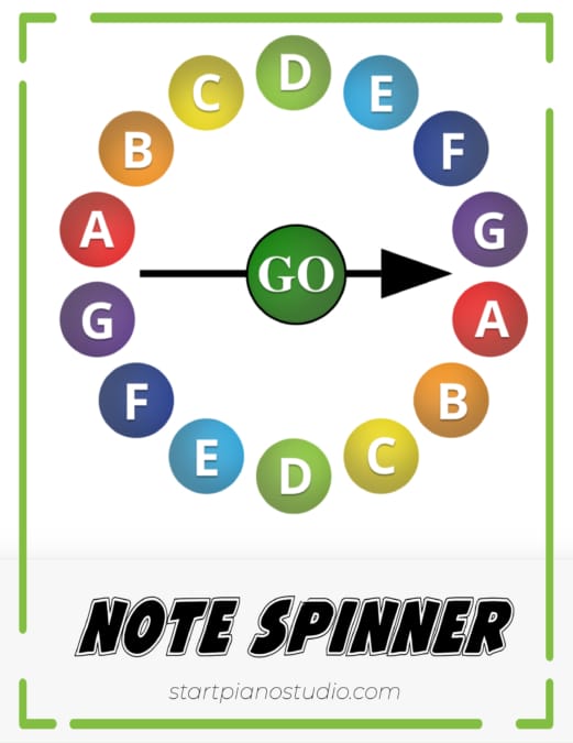 Note Spinner - Piano Heroes