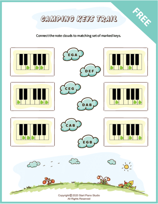 Camping Keys Trail - Piano Heroes