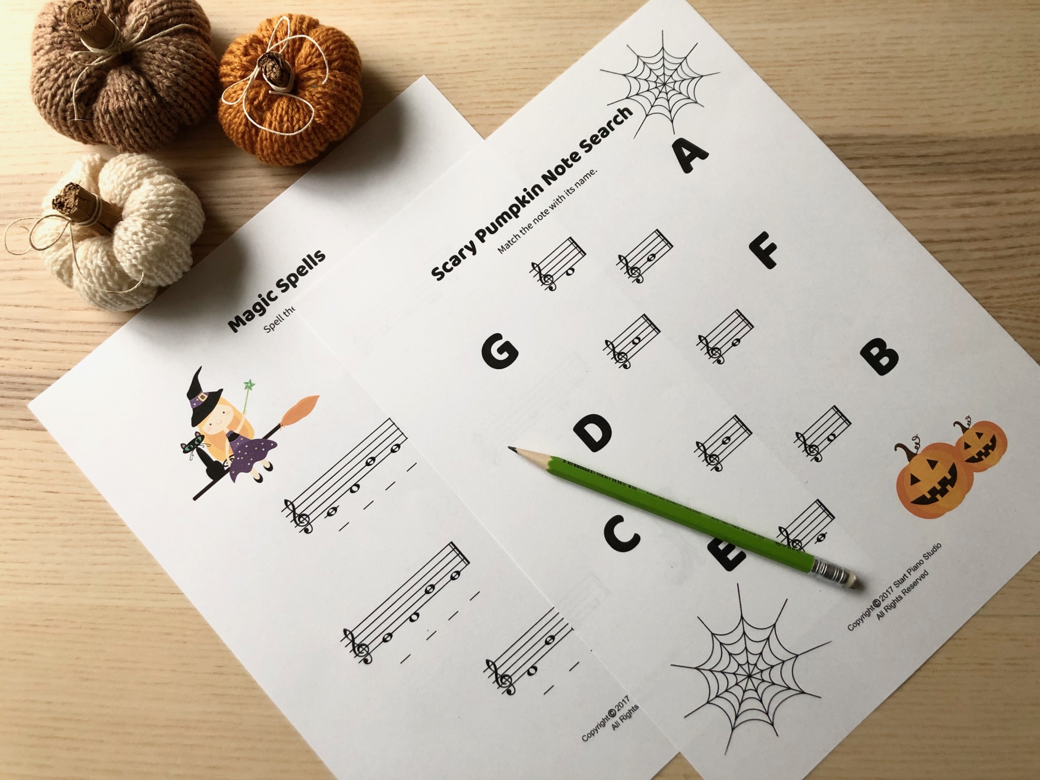 Spooktacular Piano Printables for your Halloween week - Piano Heroes ...