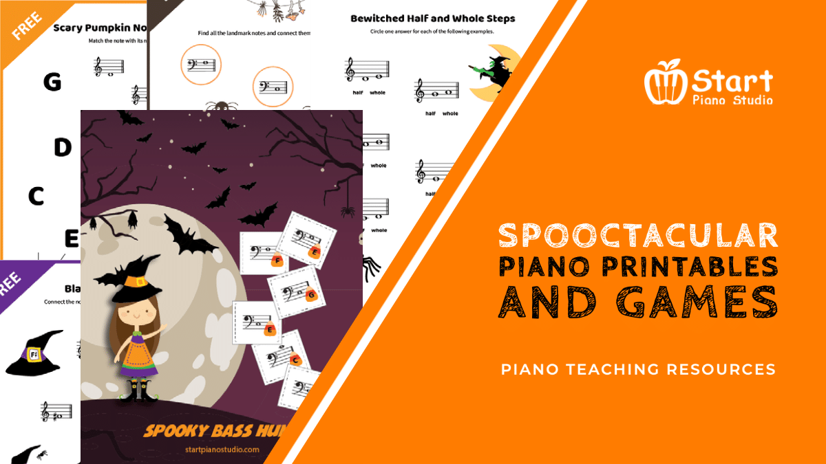 Spooktacular Piano Printables for your Halloween week - Piano Heroes ...
