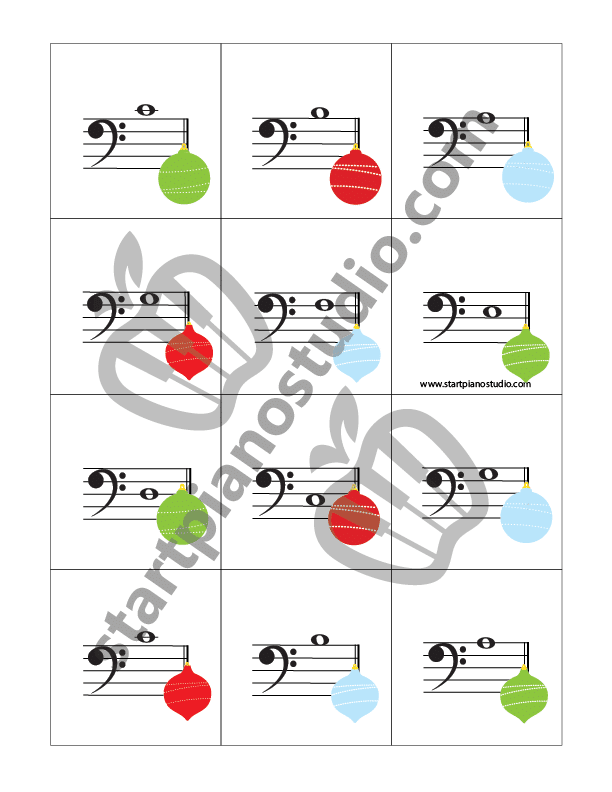 Christmas Tree Bass Note Game (Mission Success) - Piano Heroes