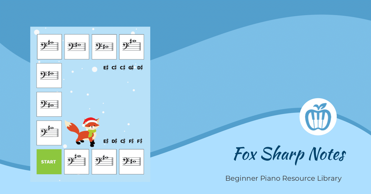 Fox Sharps - Piano Heroes | Piano Teaching Resources