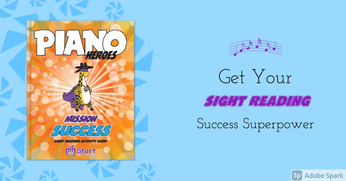 Mission Success: Sight Reading Activity Book - Piano Heroes | Piano ...