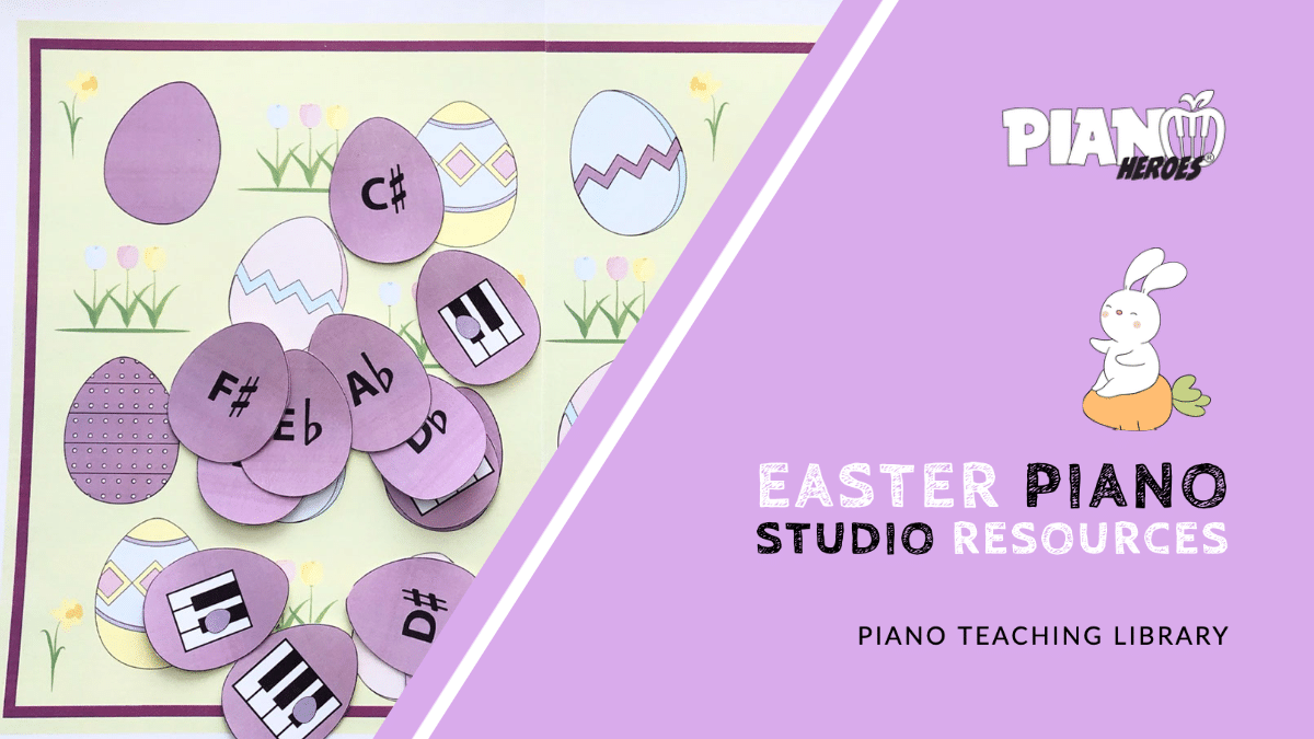 A Guide to Easter Piano Studio Resources - Piano Heroes | Piano ...