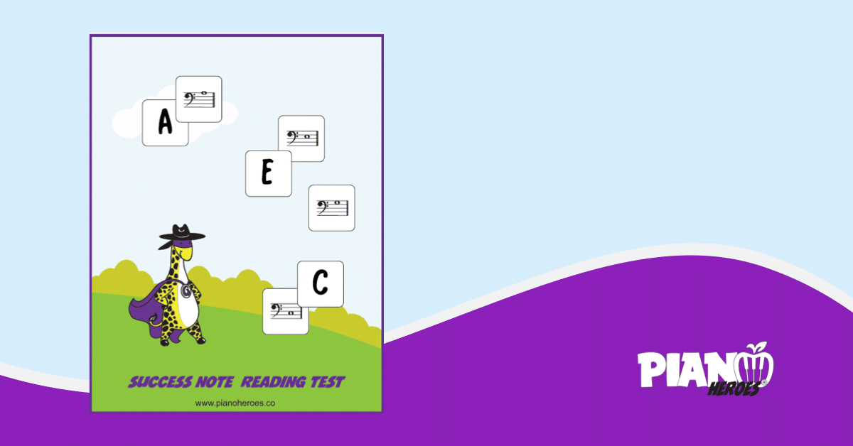 Success Note Reading Test – Strengthen Bass Clef Proficiency! 🎵 - Piano ...