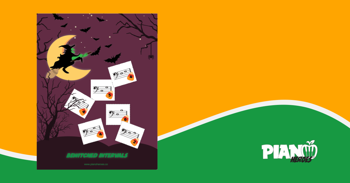 Bewitched Intervals - Piano Heroes | Piano Teaching Resources