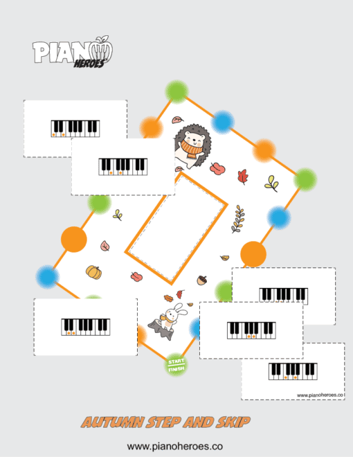 Step Skip Repeat Reinforcing Pre-intervalic Music Reading - Piano Heroes