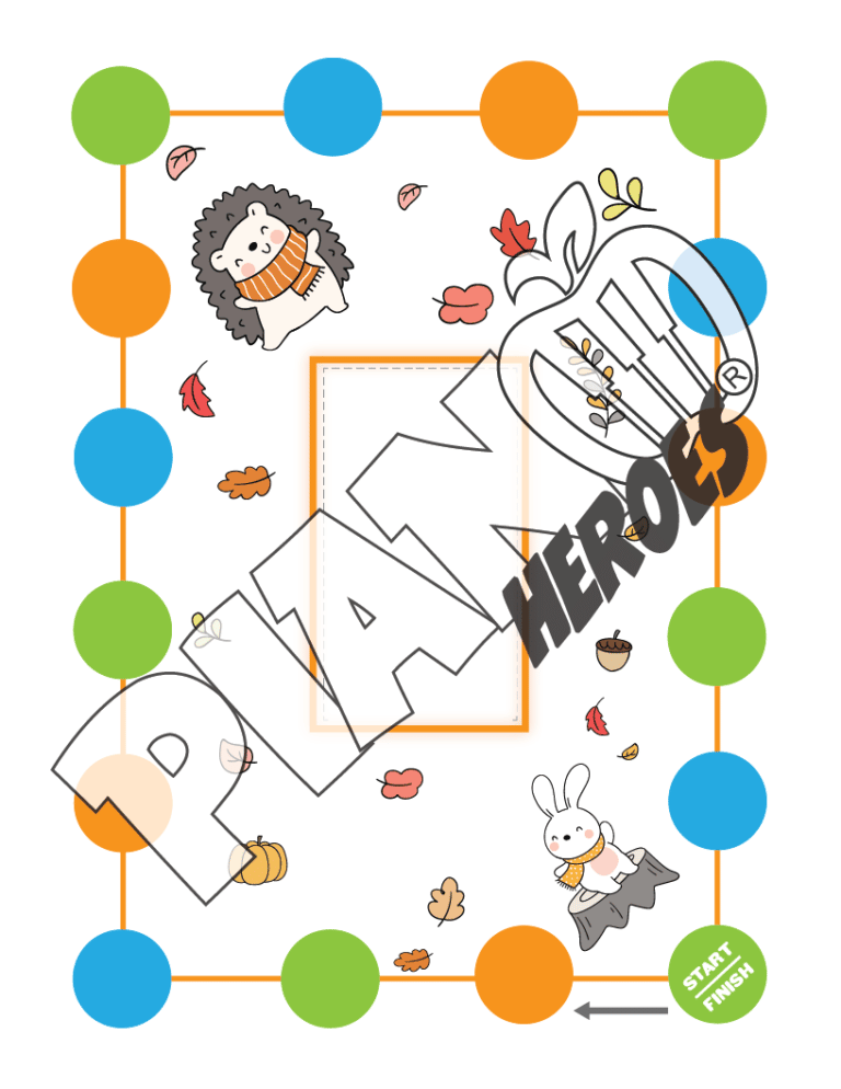 Autumn Step and Skip - Piano Heroes