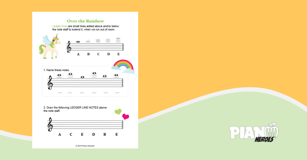 Ledger Lines Worksheet Ledger Lines Note Reading Games For Piano