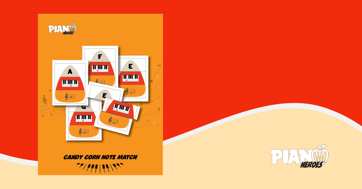Candy Corn Note Match - Piano Heroes